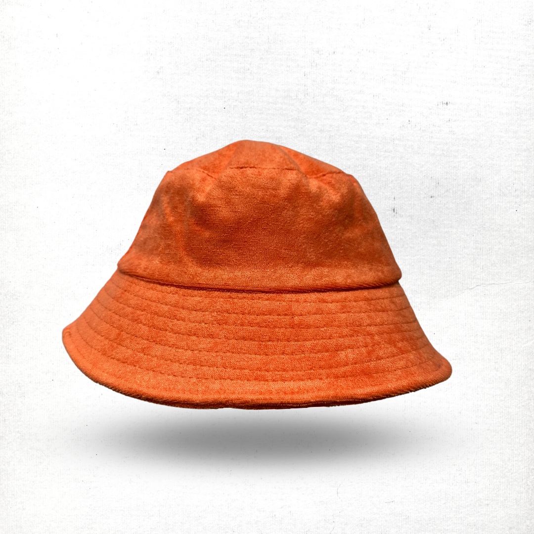Terry Bucket Hat in Orange Fluorescent – The Hat Project